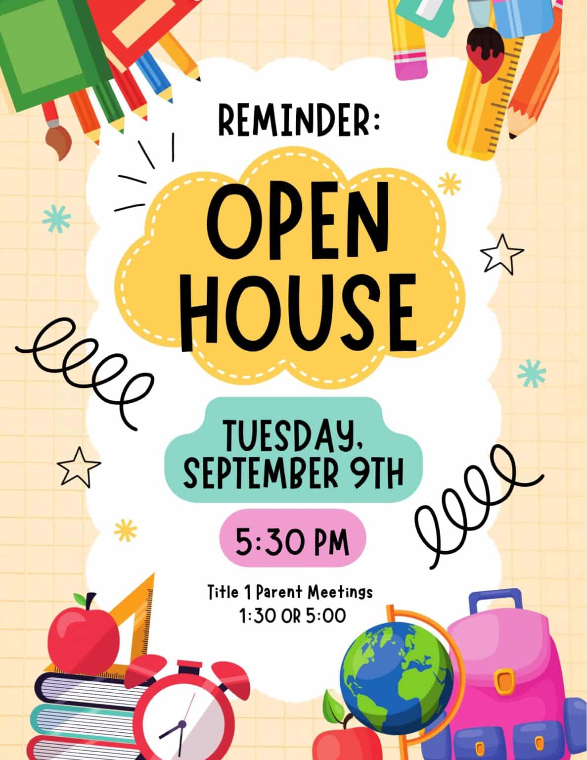 Open House – R.A. Mitchell Elementary School